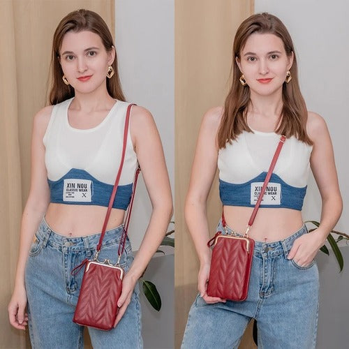 Buy Mini Crossbody Mobile Phone Pouch Bag For Women – Zaappy.com