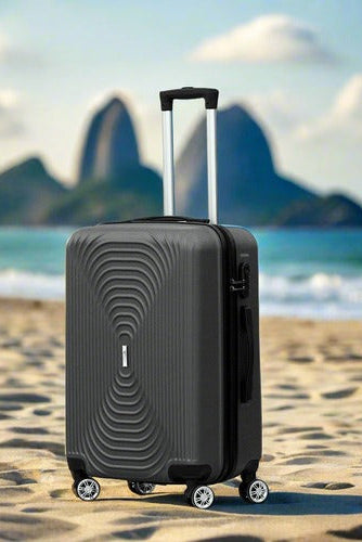 Buy Lightweight Fashion ABS Medium Size 24" Checked Luggage Bag ...